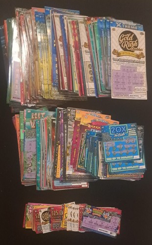 $10,000 FL 2025 Losing Non Winning Scratch Off & Lottery Tickets - TAX ...