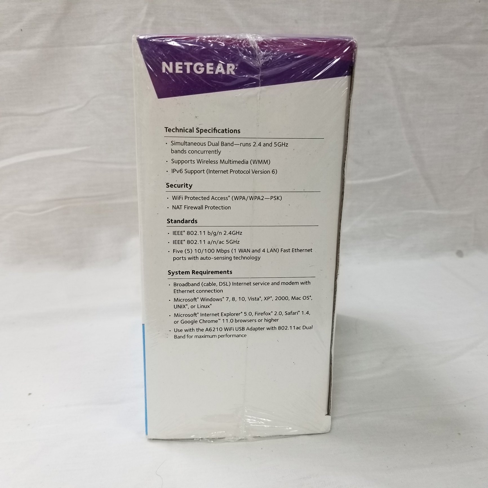 NETGEAR R6020 750 Mbps 4 Port Dual Band WiFi Router for sale online | eBay