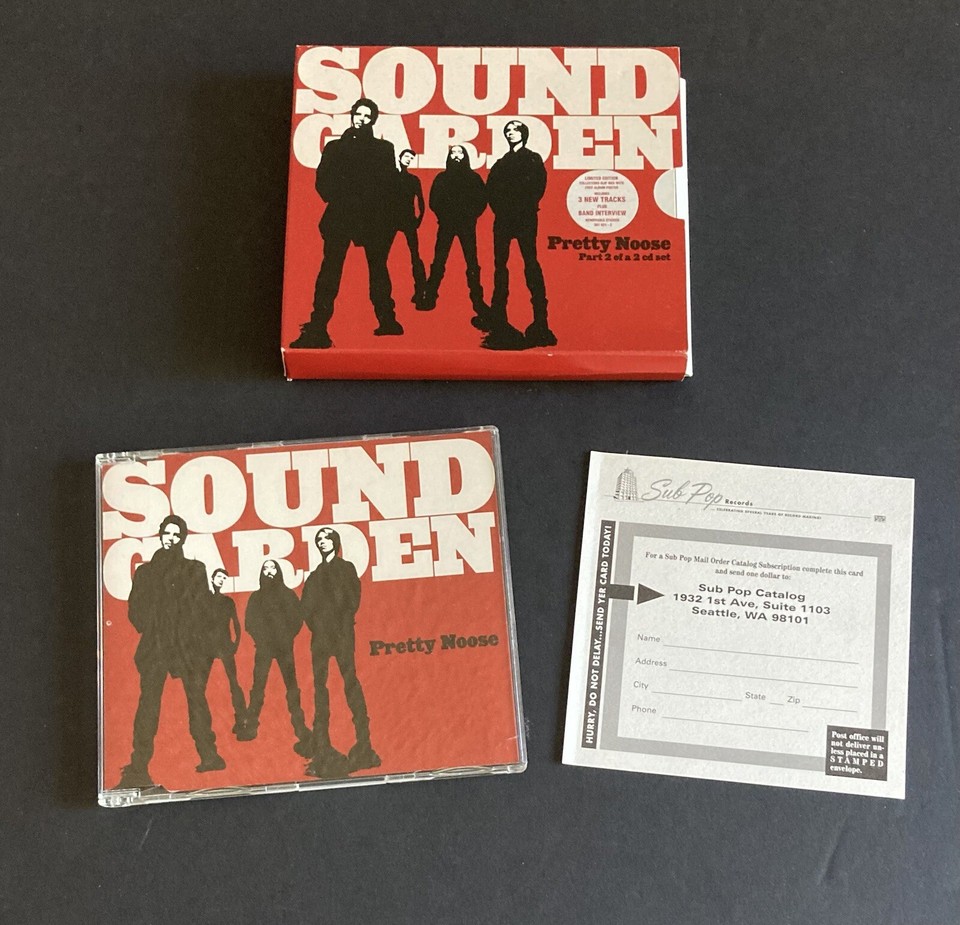 Soundgarden 90s Vintage W Duvall Signed Metallica Duran CD Grunge Metal ...