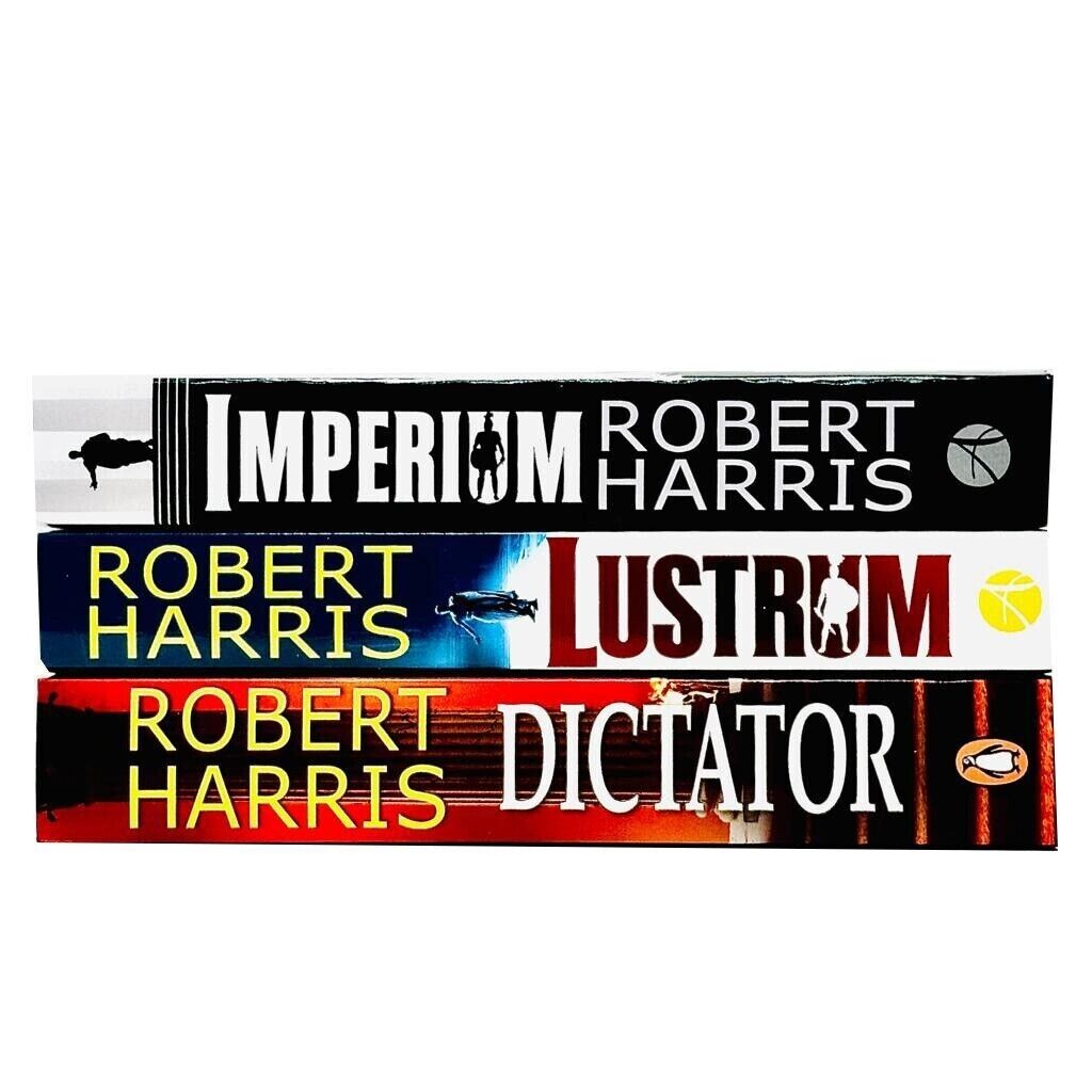 Cicero Trilogy Robert Harris Collection 3 Books Set Imperium Lustrum ...