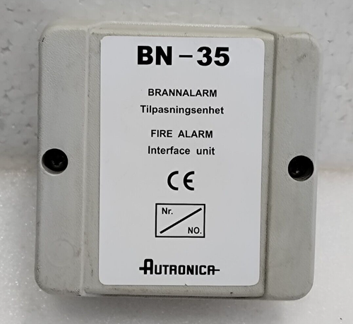 AUTRONICA BN-35 FIRE ALARM INTERFACE UNIT | eBay UK