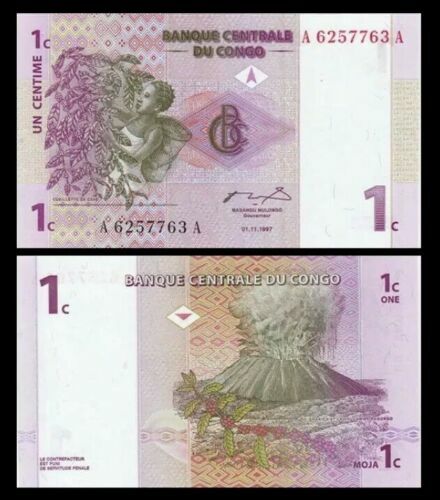 Congo Paper Money Banknotes for sale | eBay