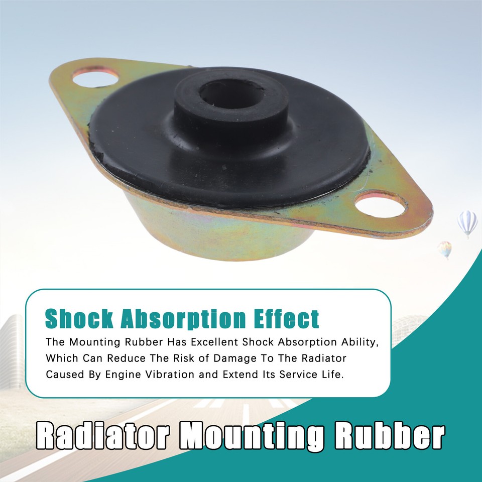 Aftermarket Rubber Radiator Mounting Support for Perkins 1104D-44 1104D ...