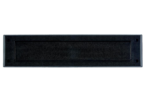 Woodside Plastic Letter Box Plate Flap Cover PVC Door Draught Excluder ...