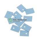 100PCS GPU CPU TO-220 Insulation Pads Silicone Heatsink Shim for Laptop ...
