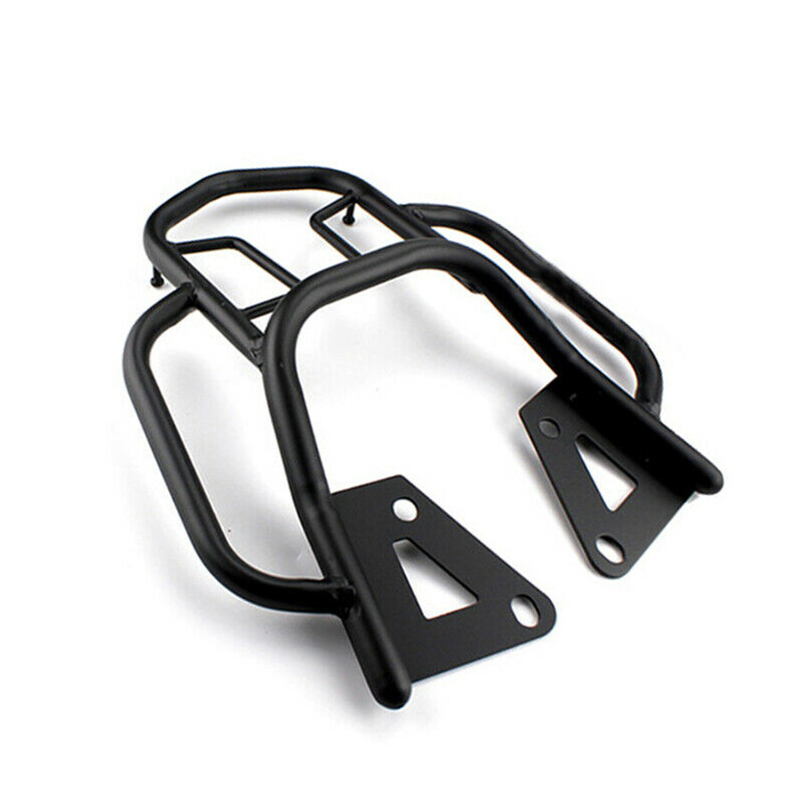Tail Fin Luggage Rack Black Accessories Motorcycle Rear Shelf Refitted ...