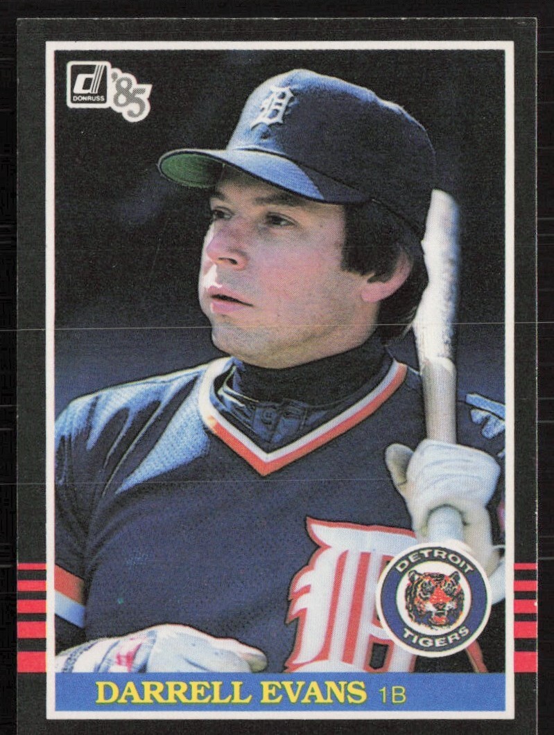 1985 Donruss #227 Darrell Evans Detroit Tigers | eBay