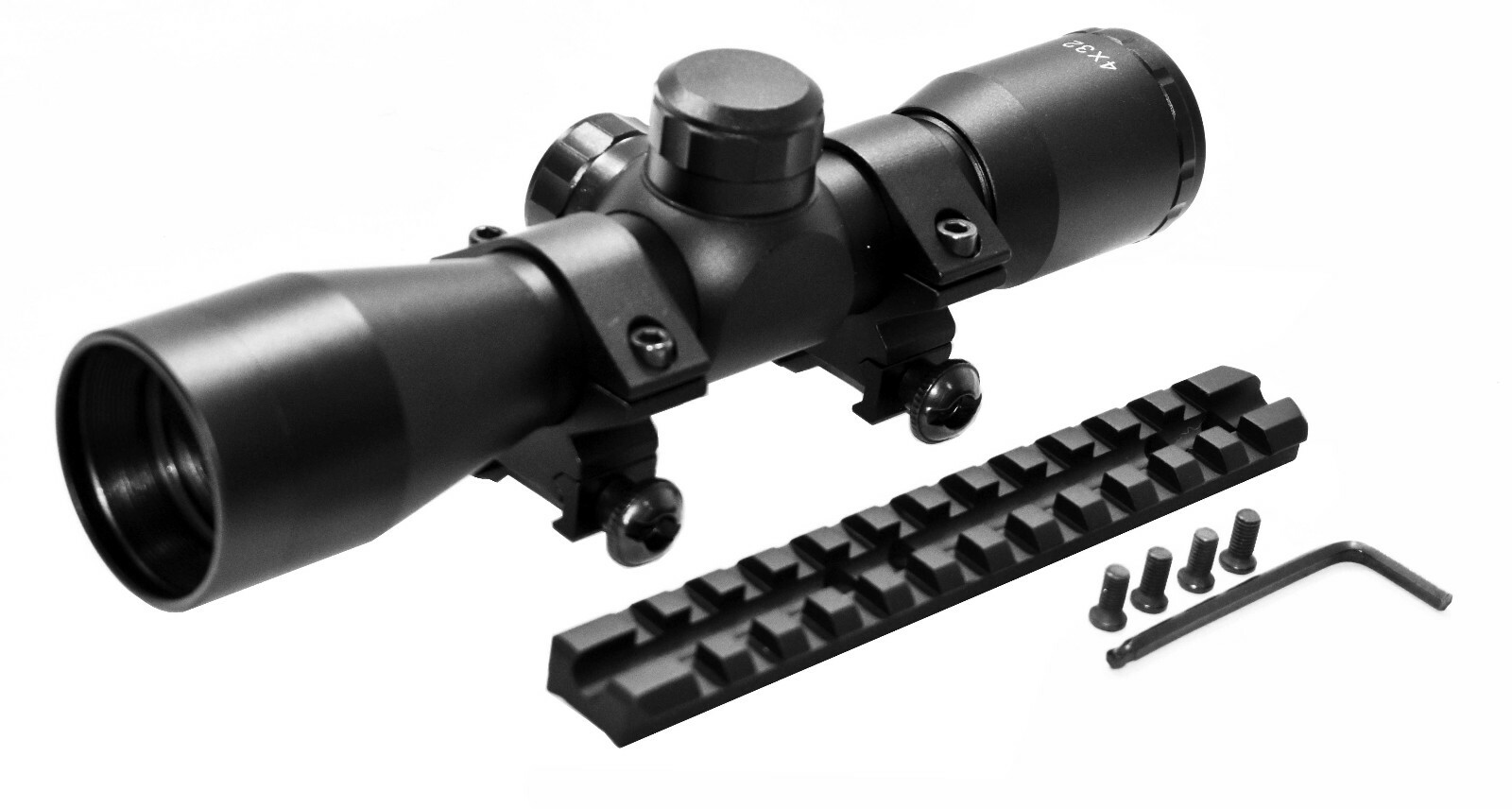 Mossberg 500 accessories 4X32 Scope & Rail Mount Package 12 gauge ...
