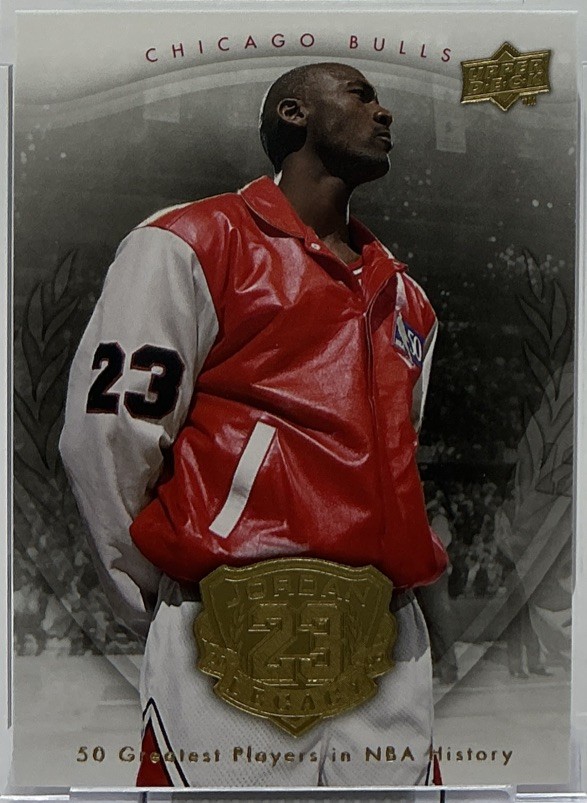 Michael Jordan BCCG 10 -2009 Upper Deck MJ Legacy ‘50 Greatest Players ...