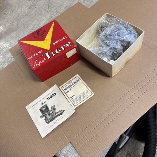 Vintage SUPER TIGRE Engine ST G60 SR Motor Motor Rare G 60 NOS w/ Box ...