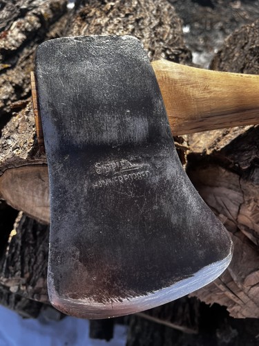 Vintage Shapleigh’s Hammer forged Michigan Pattern Axe | eBay