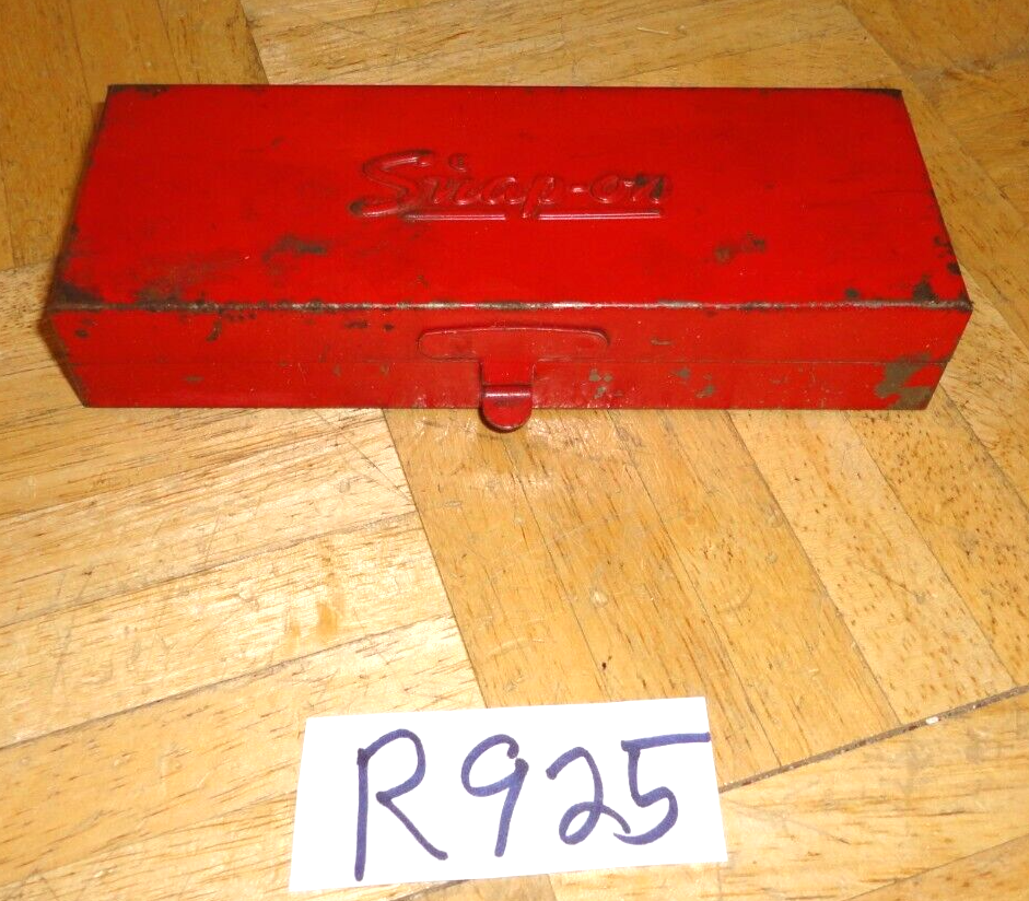 Snap-on Tools Small Red Metal Storage Box KRA-2B | S | Steel | 12in. x ...