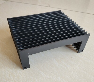 Custom made accordion bellows for cnc lathe, 208 mm x 70 mm x Lmax 405 ...