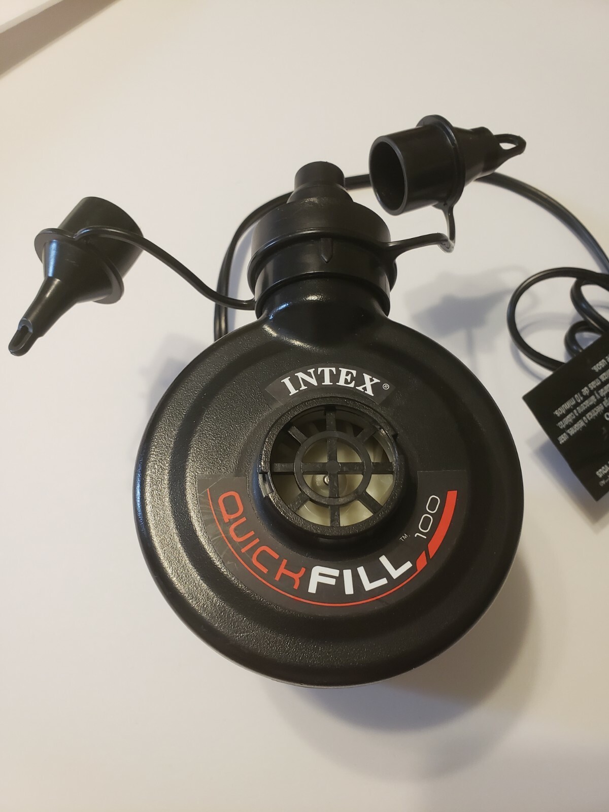 Intex Intertek 3077995 Air Mattress Electric Pump 120v for sale online ...