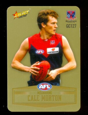 2012 AFL Select Champions Peel & Reveal GC127 Cale Morton - Melbourne ...
