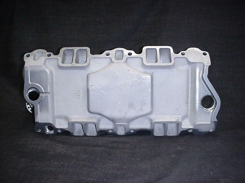 OFFY OFFENHAUSER SMALL BLOCK CHEVY TRI POWER INTAKE MANIFOLD SBC HOT ...