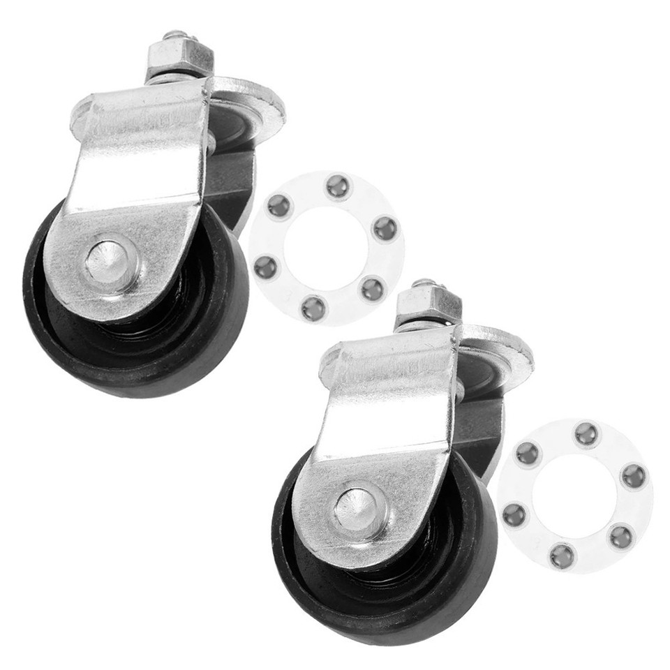 Robust Caster Wheels Pair for Heavy Duty Hydraulic Trolleys For ...
