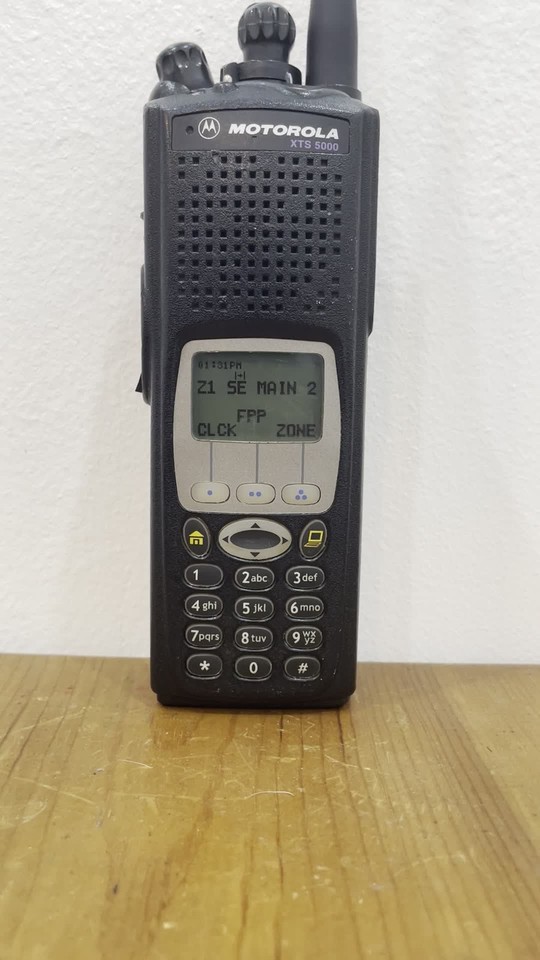 Motorola XTS5000R H18UCF9PW6AN 800MHz Two-Way Radio Astro P25 | eBay