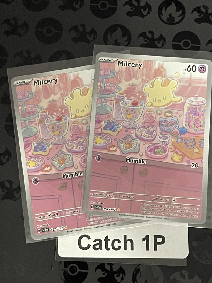 Milcery 152/142 Full Art NM/M Stellar Crown Pokemon Card | eBay