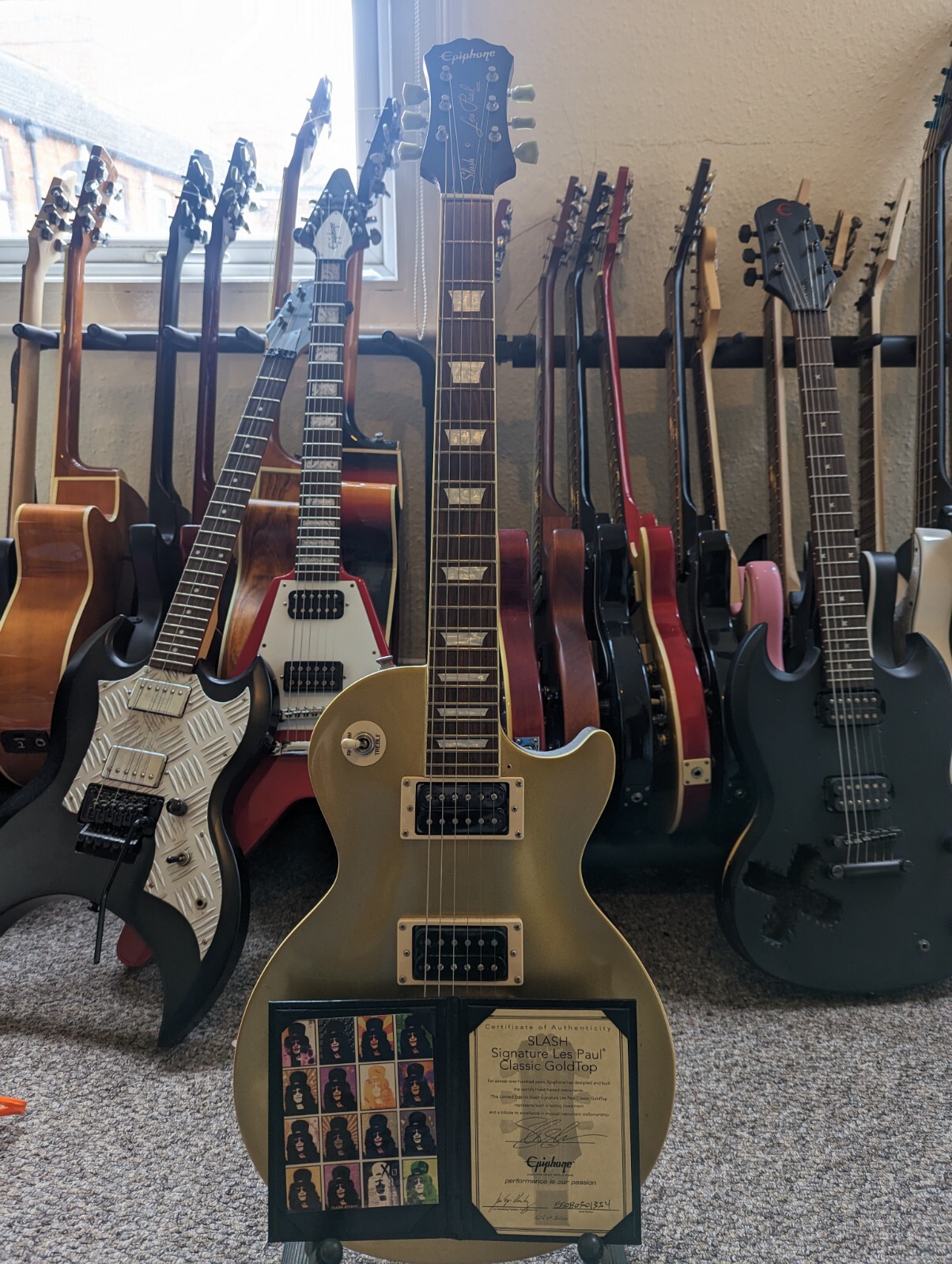 2008 Slash Epiphone Goldtop 1 Of 2000 | eBay