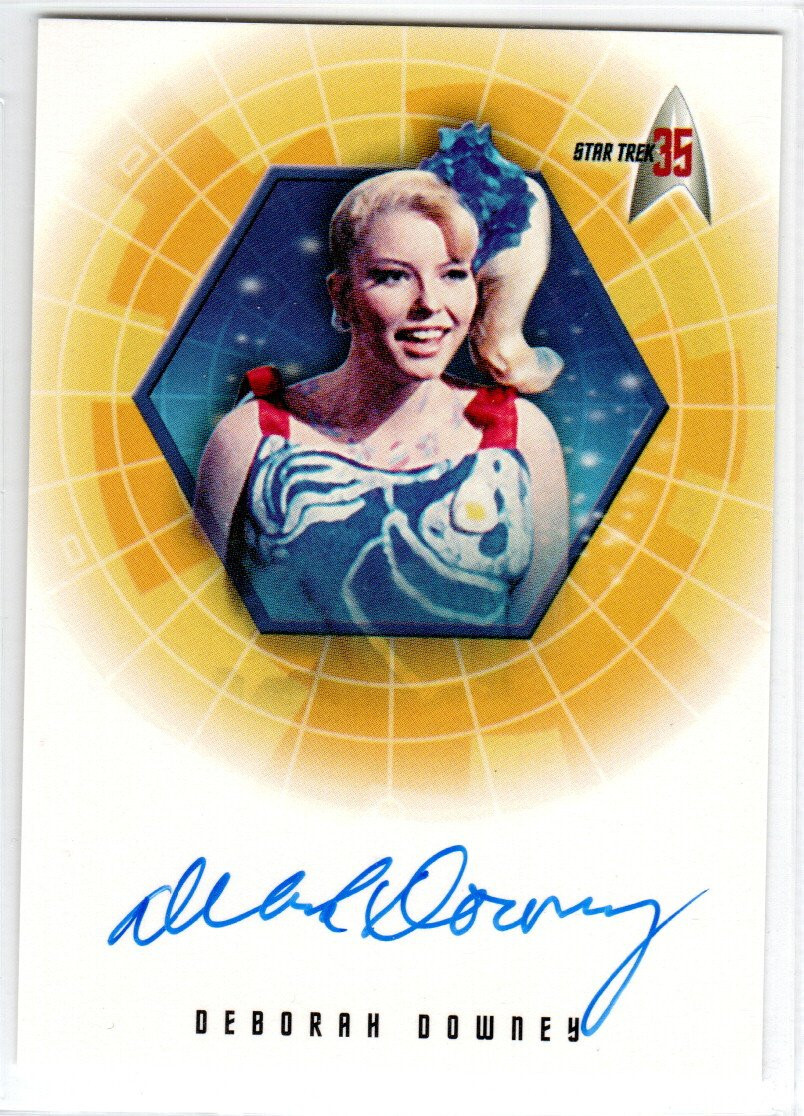 STAR TREK THE ORIGINAL SERIES 35TH ANNIVERSARY A18 DEBORAH DOWNEY ...