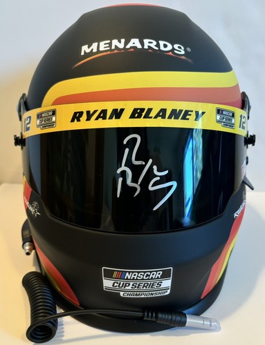 Ryan Blaney Signed NASCAR 2023 Cup Championship Menards Full Size ...