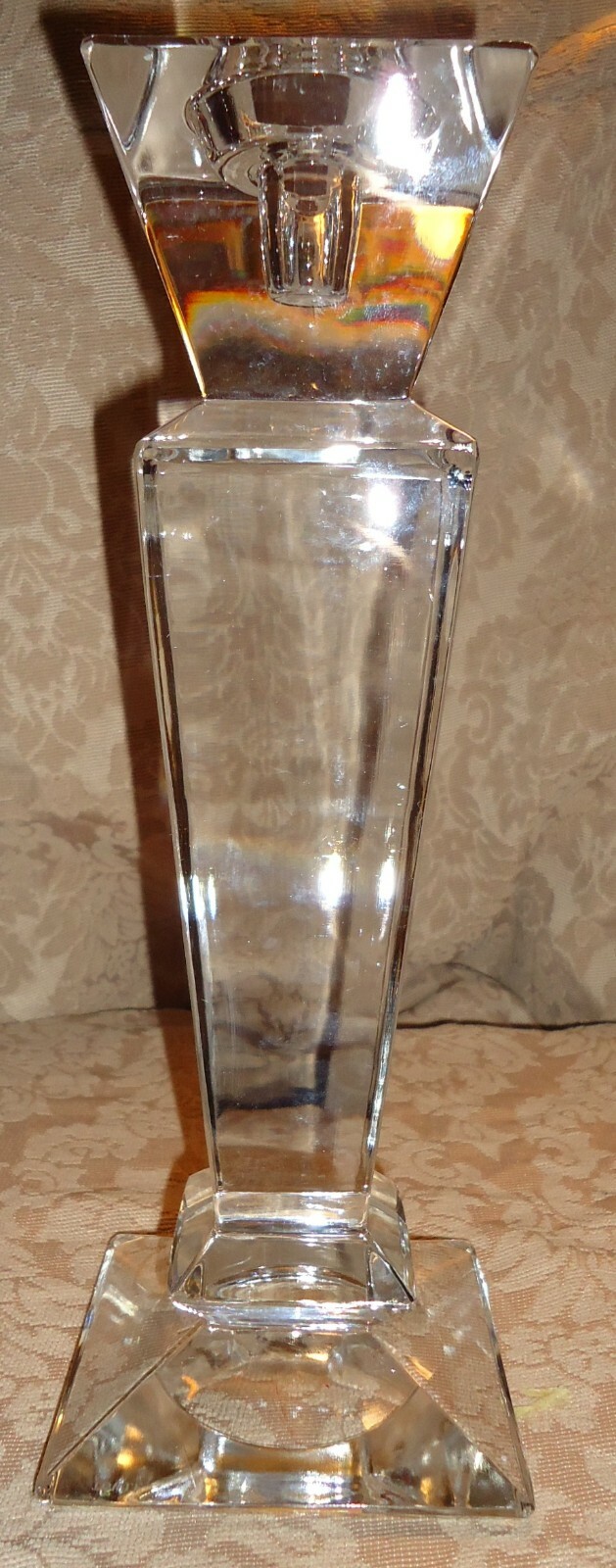 CRYSTAL CANDLESTICK | eBay