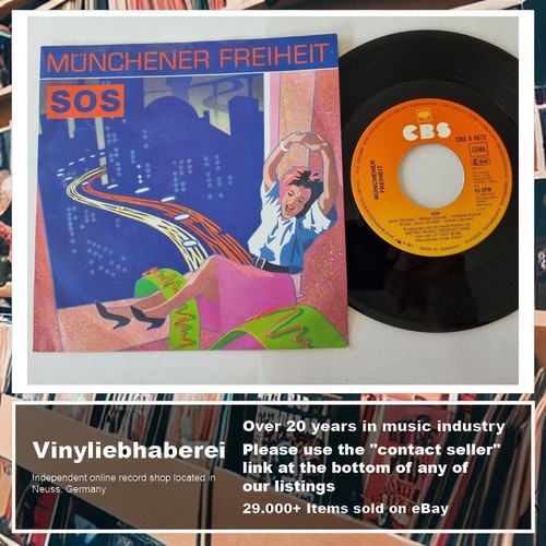 7" Single Münchener Freiheut - SOS Vinyl Germany | eBay