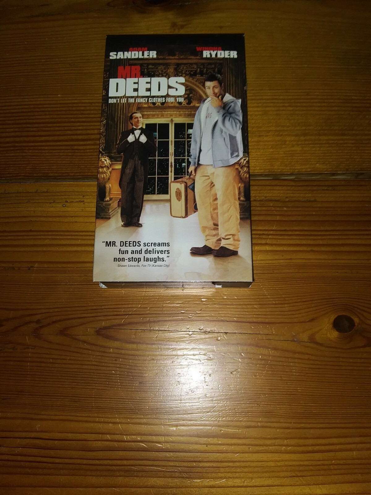 MR.DEEDS VHS Pre-Owned 2002 Columbia Pictures, w/Adam Sandler ...