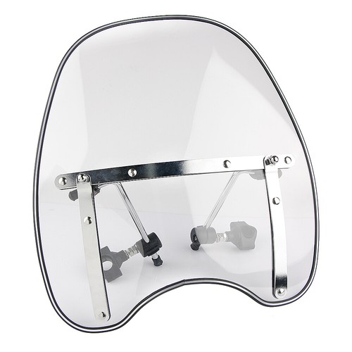 Motorcycle Windshield Universal Wind Screen Deflector Motorbike ...