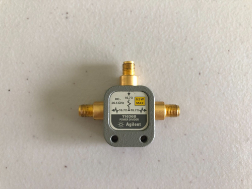 Agilent/Keysight 11636B Power Divider, DC-26.5GHz; Max input power 0.5W ...