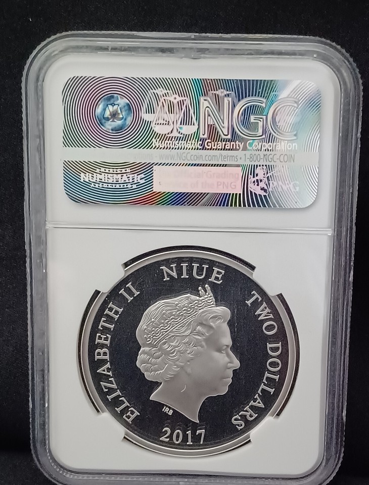 2017 Mickey Mouse Little Whirlwind 1oz Silver Coin PF69 NGC 1 Of First ...