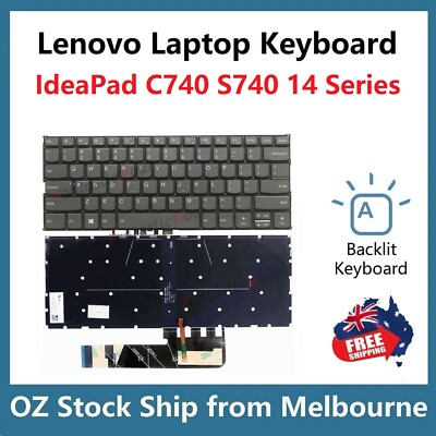 Backlit US Keyboard For Lenovo Yoga C740 S740 14 C740-14IML Yoga S740 ...