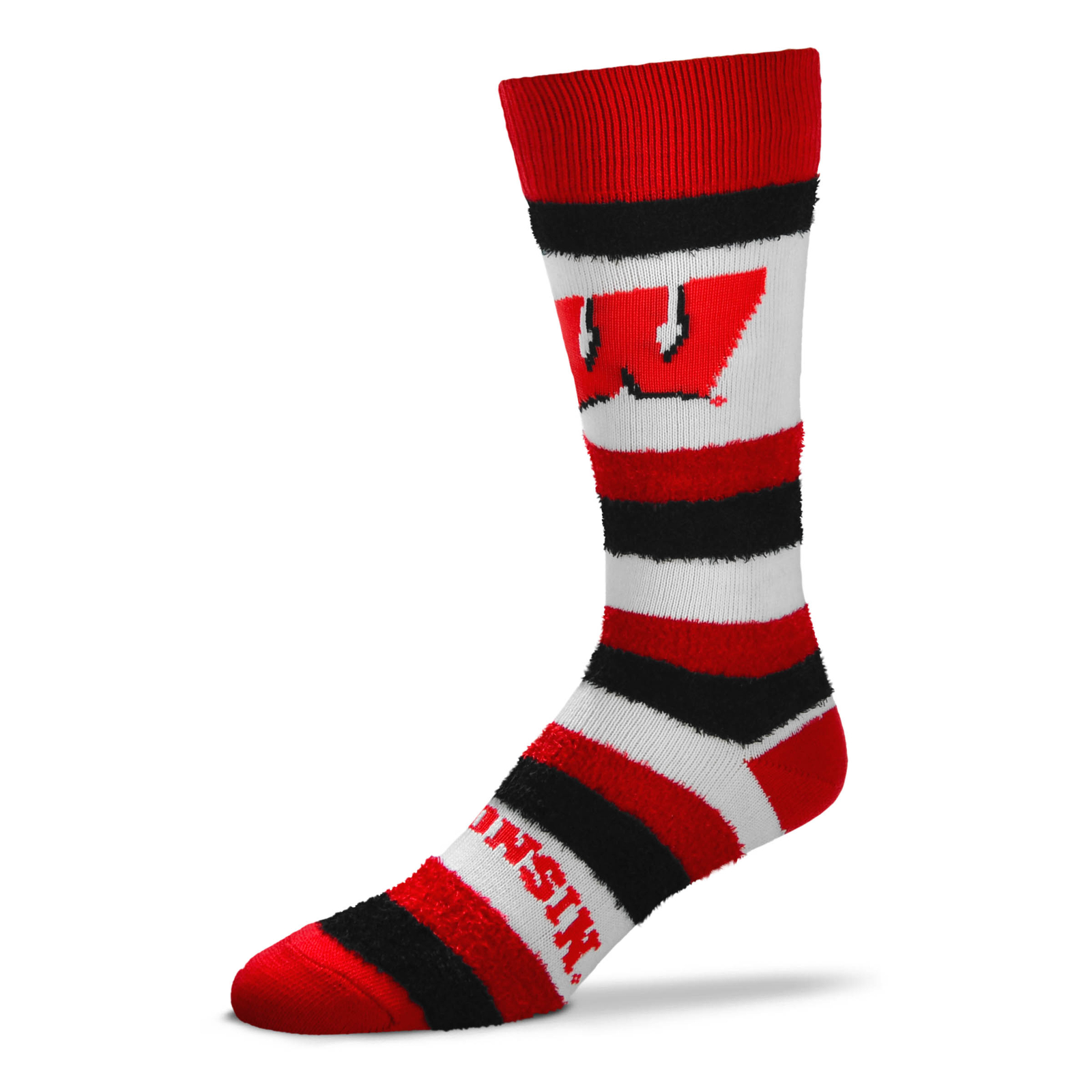 Wisconsin Badgers Pro Stripe DST Women's Crew Socks, One Size | eBay