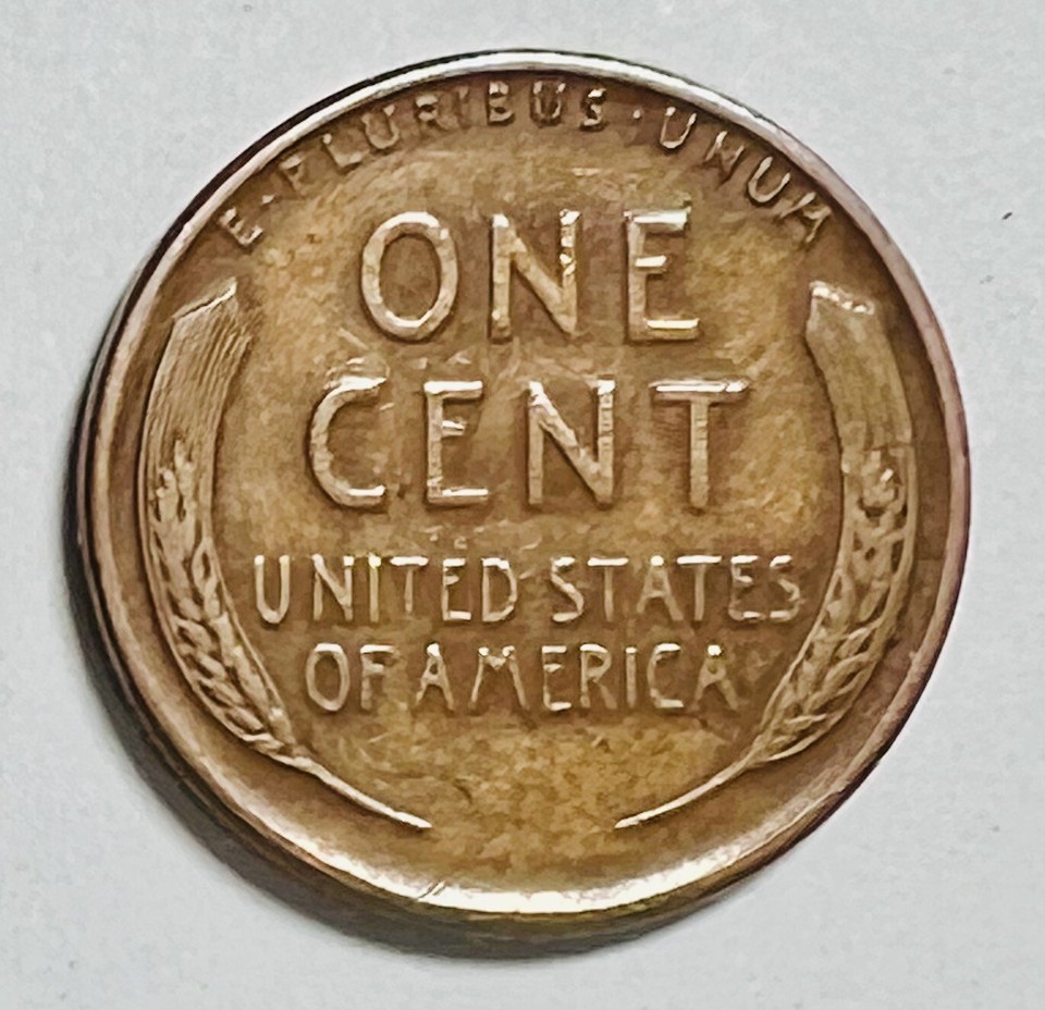 1940 Lincoln Obverse Wheat Ears Reverse 1 Cent Circulated Coin 8611 ...