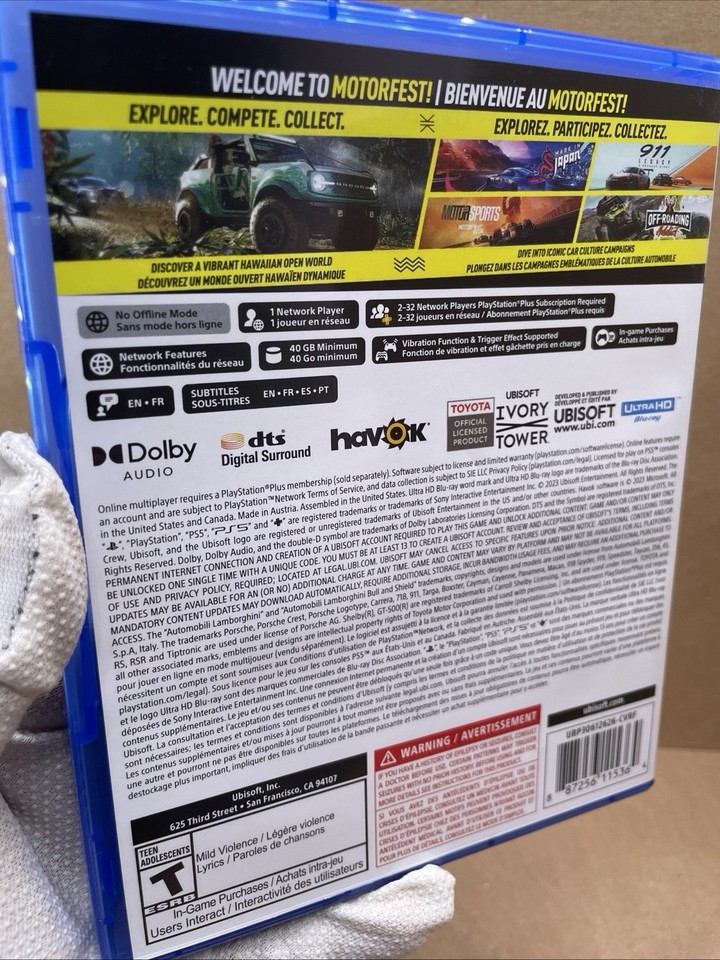 The Crew Motorfest (PS5 PlayStation 5) PS5 Used Game 887256115364| eBay