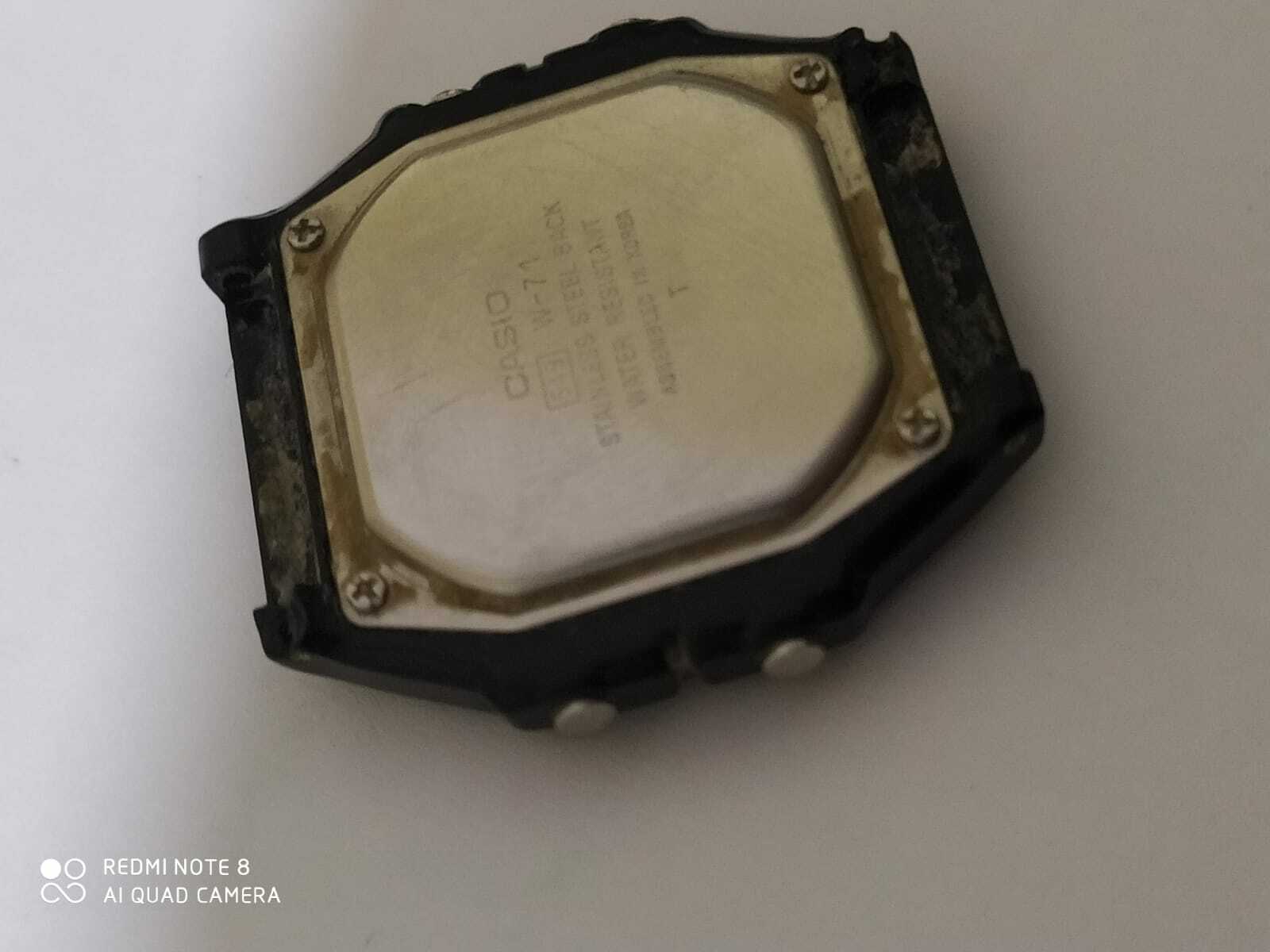 Vintage Casio W-71 Digital Chrono Watch Module QW- 549 working Korea | eBay