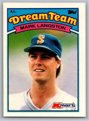 1989 Topps Kmart Dream Team #21 Mark Langston Seattle Mariners | eBay
