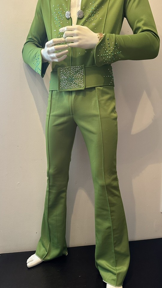 Elvis Jumpsuit And Belt with Rhinestone detail men’s size M/L NWT | eBay