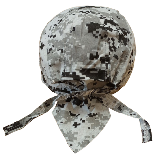 Camouflage Durag Skull Cap Head Wrap Biker Motorcycle Du Do Camo ...