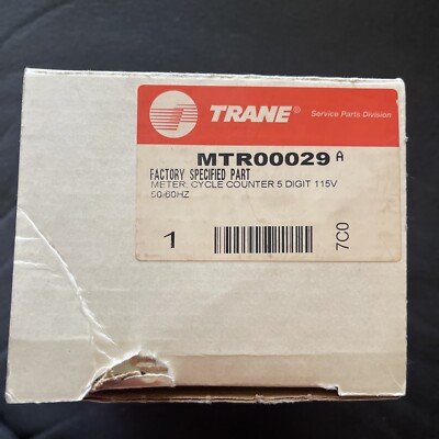 Trane MTR 00029 Meter Cycle Counter 5 Digit | eBay