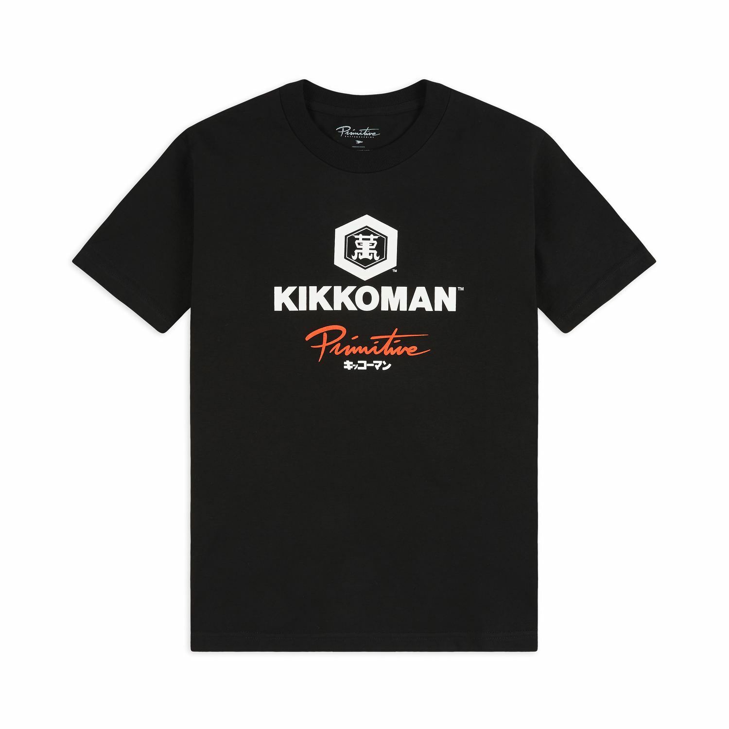 Primitive KIKKOMAN SAUCE TEE Black White Red Graphic S/S Regular Men's ...