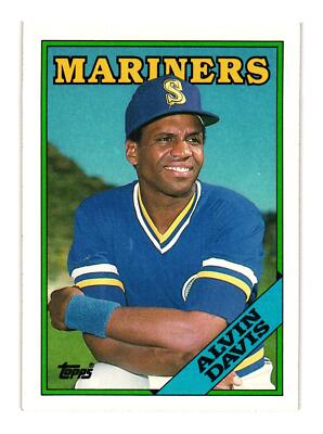 1988 Topps #785 Alvin Davis Seattle Mariners | eBay