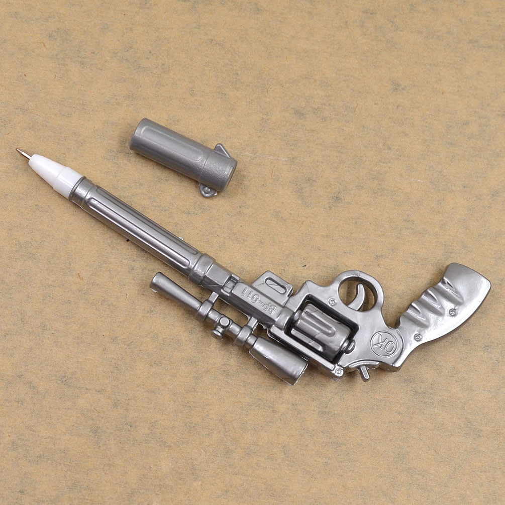 2pcs Gun Shaped Pen Funny Ballpoint Pen Creative Kids Student ...