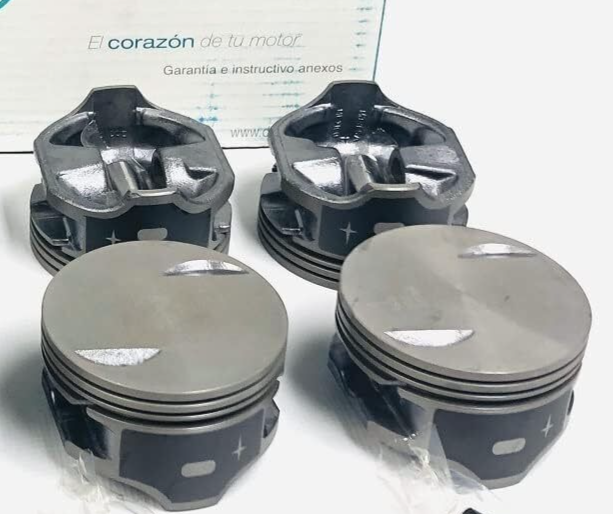 MORESA Hypereutectic Pistons/8+MOLY Rings for 2001-2007 Chevy 8.1L ...