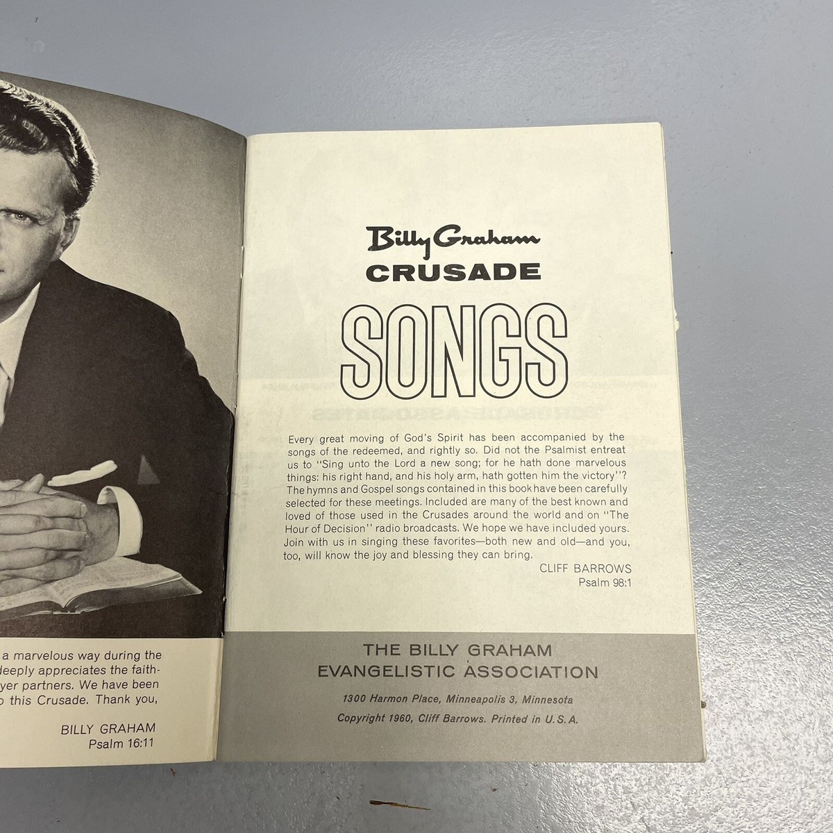 Cliff Barrows Billy Graham Crusade 7 Lives Changed At Billy Graham's