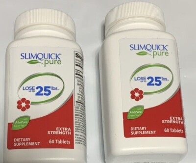 2 Pk lot Slimquick Pure KETO EXTRA STRENGTH 60 tablets 06/2025 | eBay