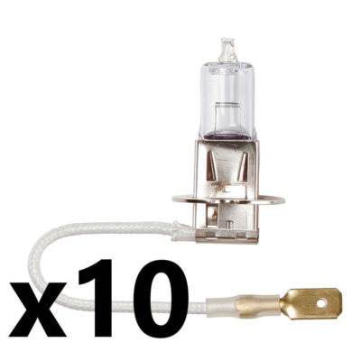 10 x Brand New H3 453 PK22s 55w Bulb Halogen Headlamp Spotlamp Fog Car ...