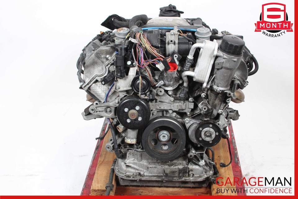 01-02 Mercedes W215 CL55 S55 AMG 5.5L Complete Engine Motor Block ...