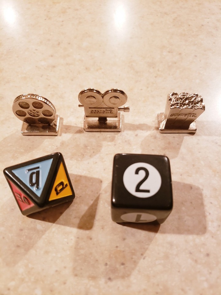 Scene It DVD Game 2007 Movie 2nd Edition Five Pieces Parts As Shown ...